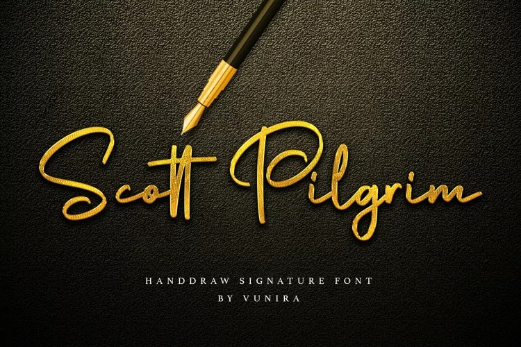 Scott Pilgrim Font - Download Free Font