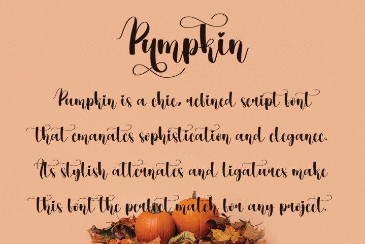Pumpkin Font - Download Free Font