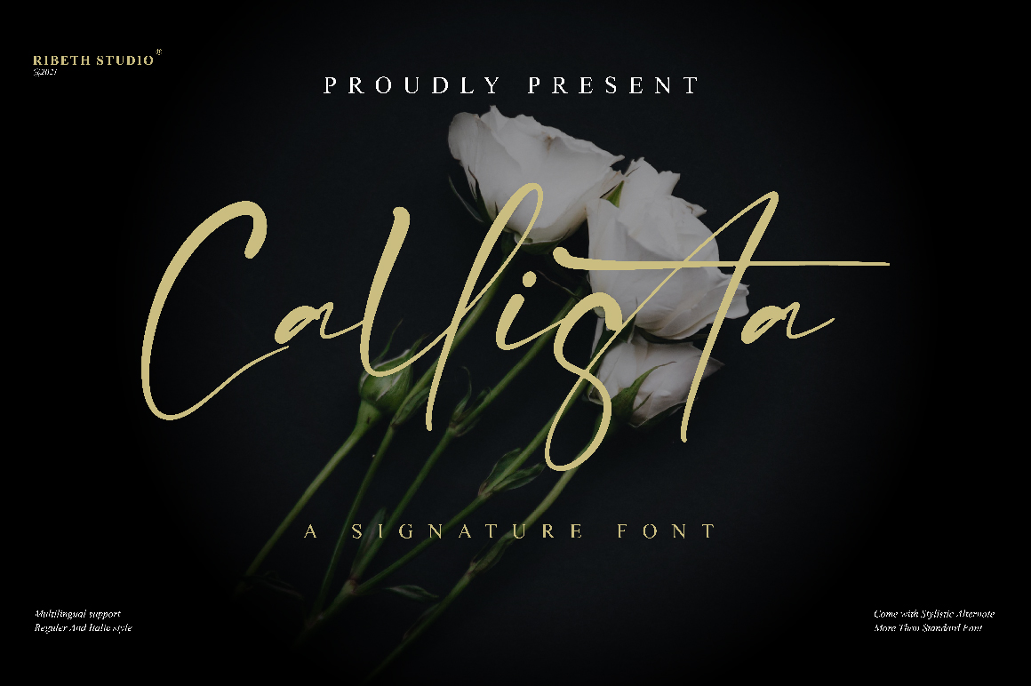 Callista Script Font - Download Free Font