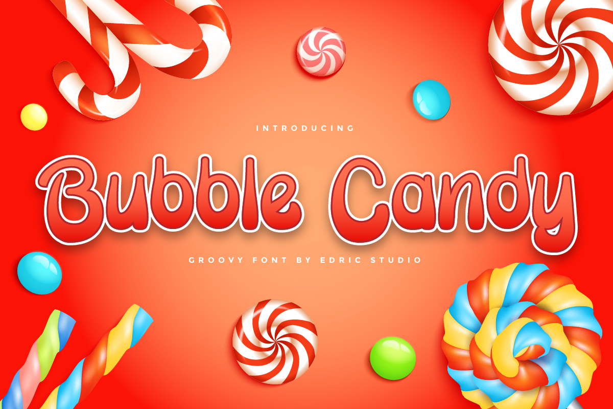 Bubble Candy Font - Befonts