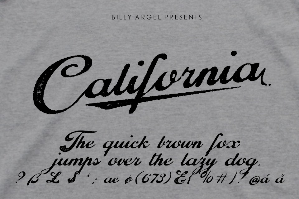 California Typeface - Download Free Font