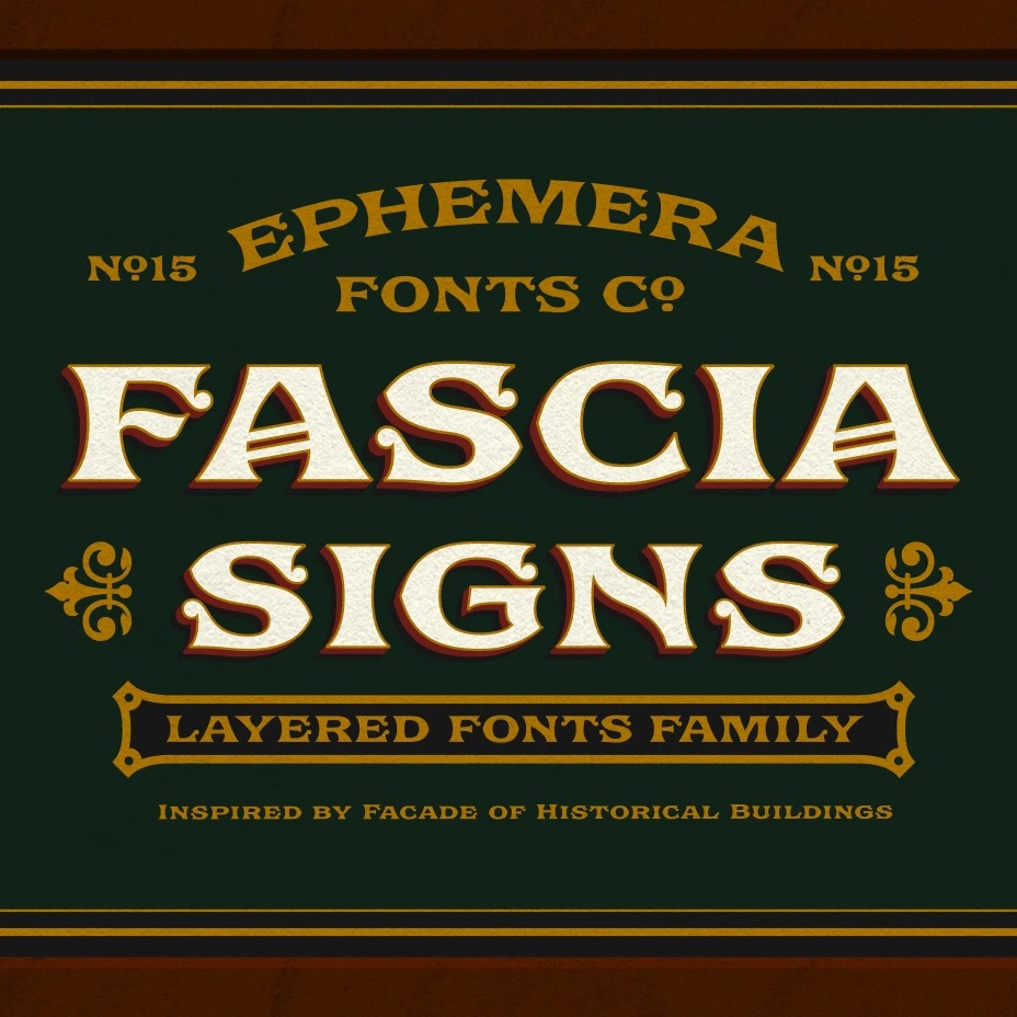 Ephemera Fascia Font - Download Free Font