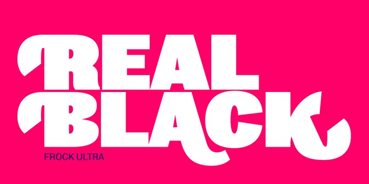 Frock Black Font - Download Free Font