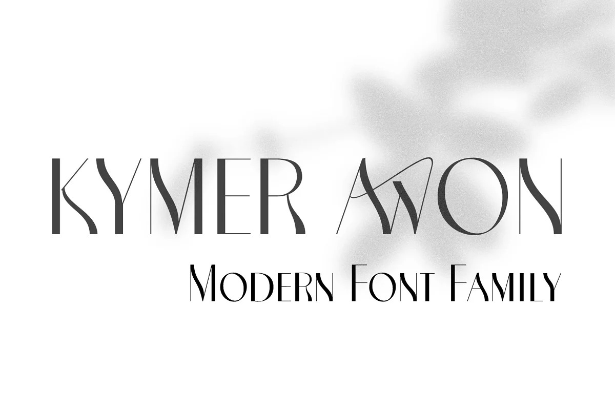 Kymer Awon Font - Download Free Font