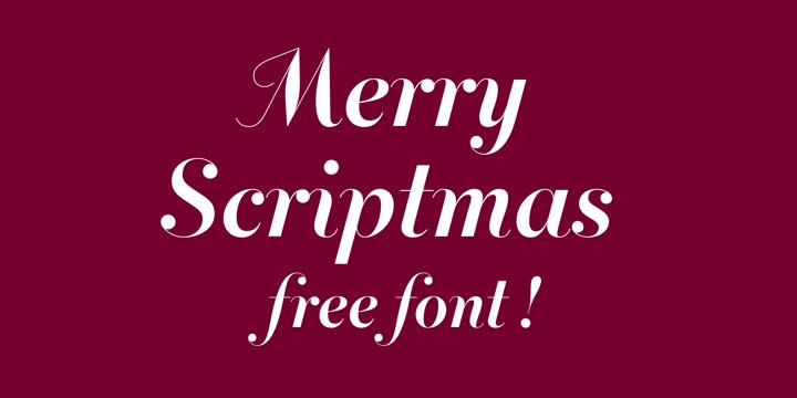Merry Scriptmas Font - Download Free Font