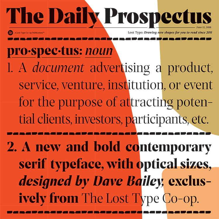 Prospectus Pro Font Demo - Download Free Font