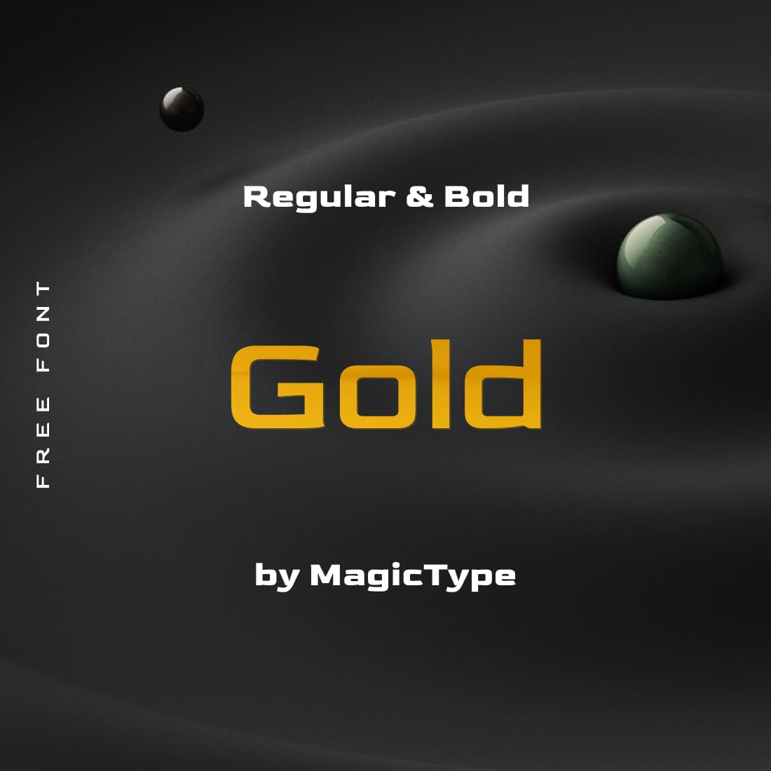 Gold Font - Download Free Font