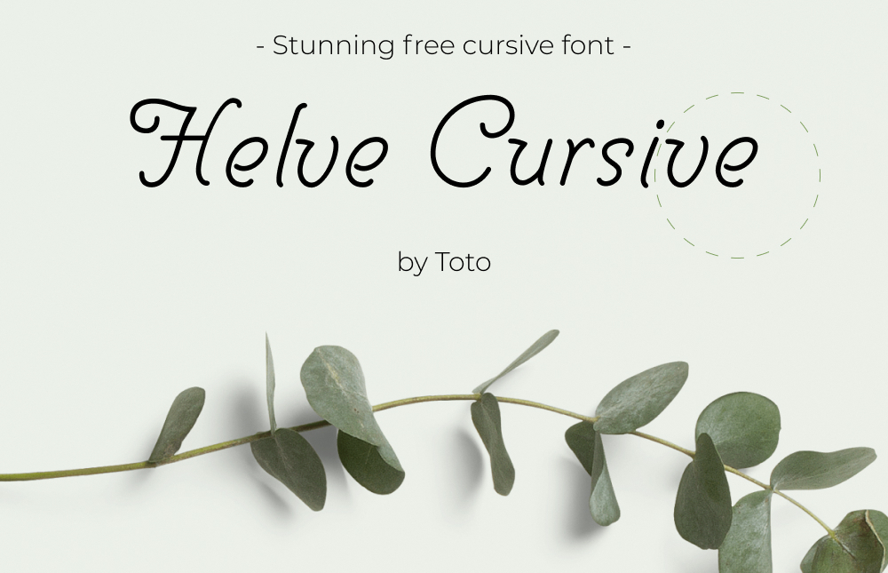 Cursive Font - Download Free Font