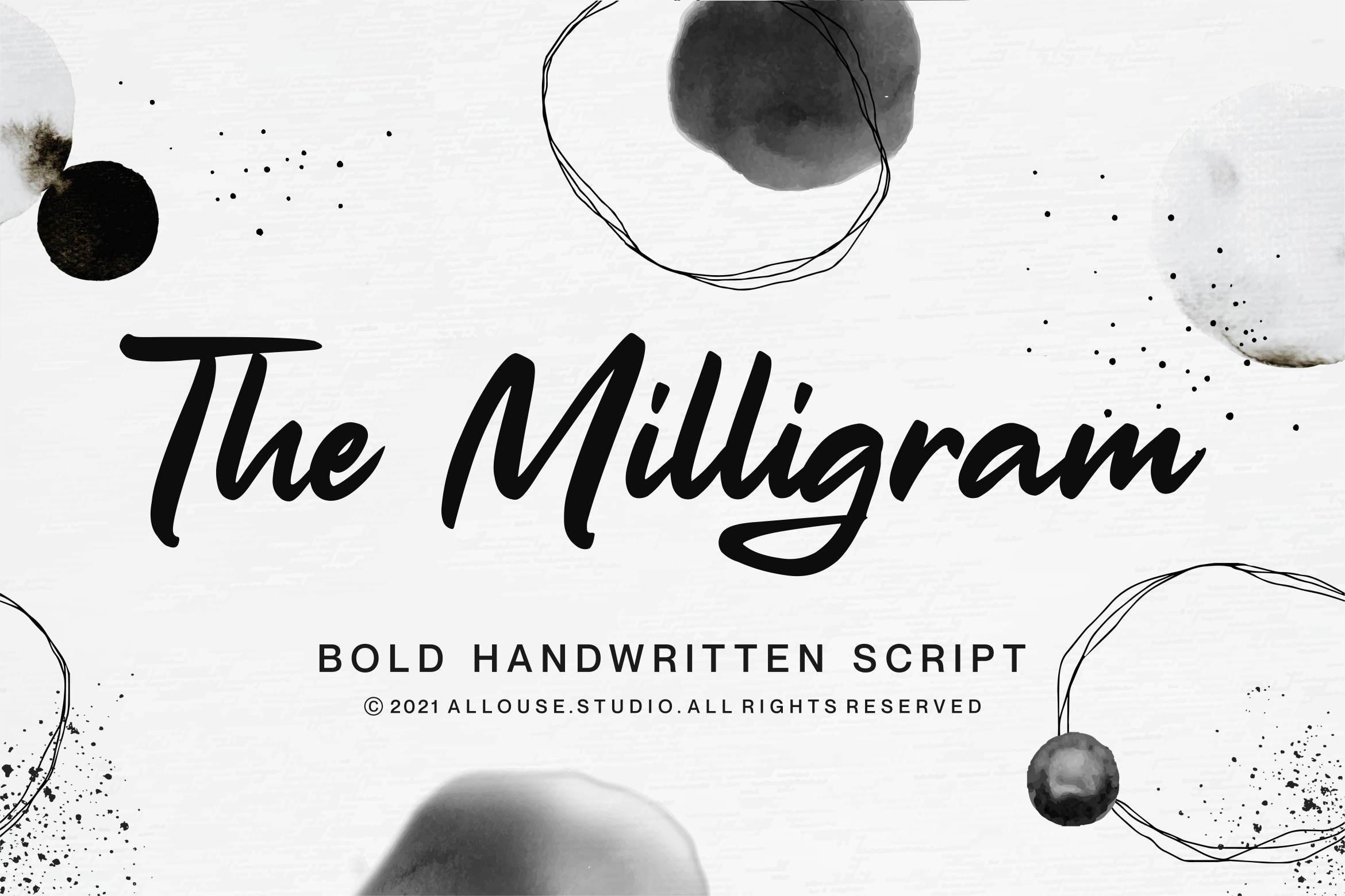 The Milligram Font - Download Free Font