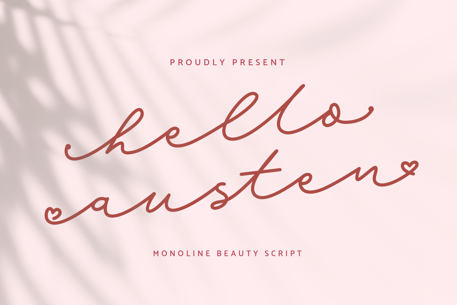 Hello Austen Font - Download Free Font