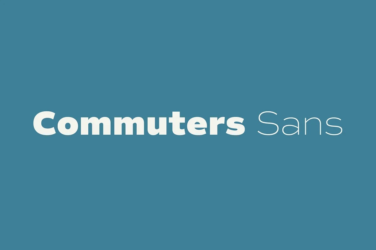 Commuters Sans Font Family - Download Free Font