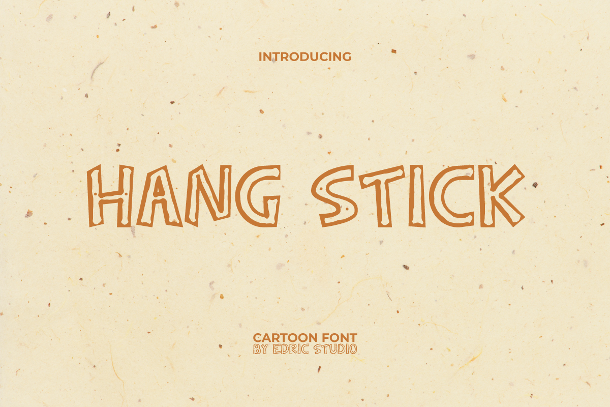 Hang Stick Font - Download Free Font