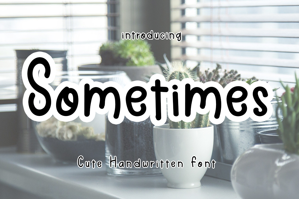 Sometimes Script Font - Download Free Font