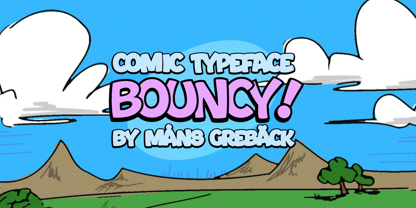 Bouncy Font - Download Free Font