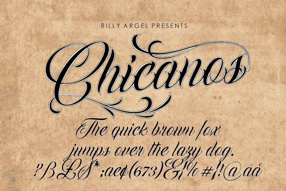 Chicanos Font - Download Free Font