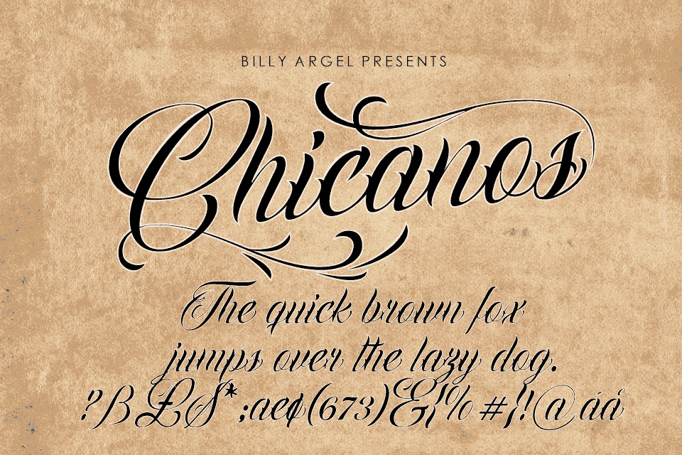 Chicanos Font - Download Free Font