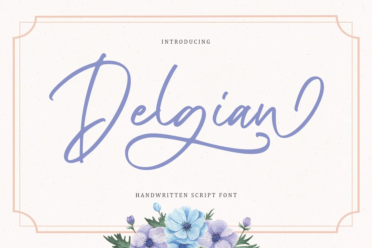 Delgian Font - Download Free Font