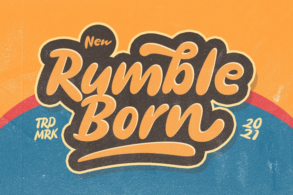 Rumble Born Font - Download Free Font