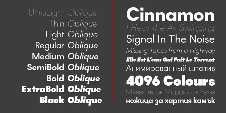 Lightbox 21 Font Family - Download Free Font