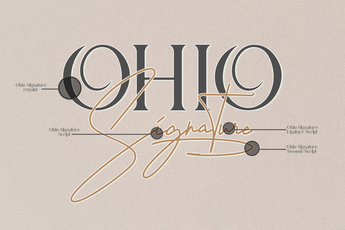 Ohio Signature Font Duo - Download Free Font