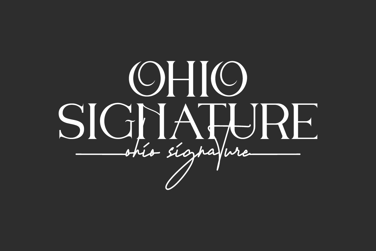 Ohio Signature Font Duo - Download Free Font