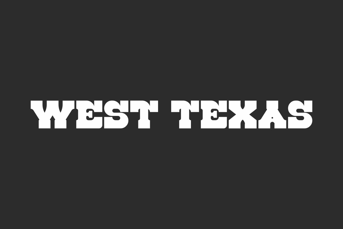 West Texas Font - Download Free Font