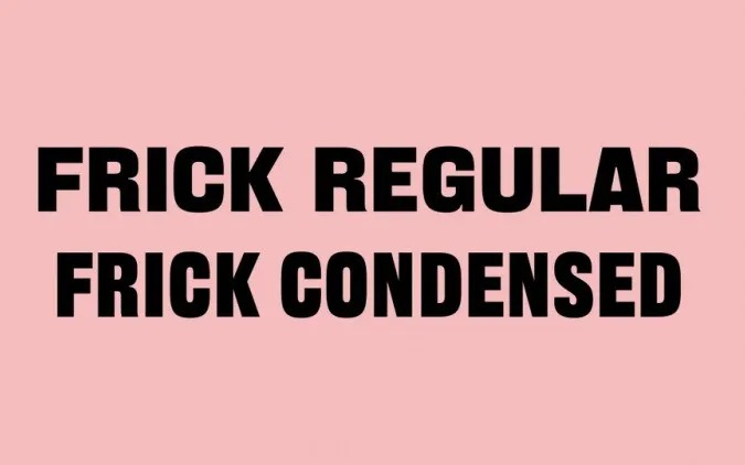 Frick Font - Download Free Font