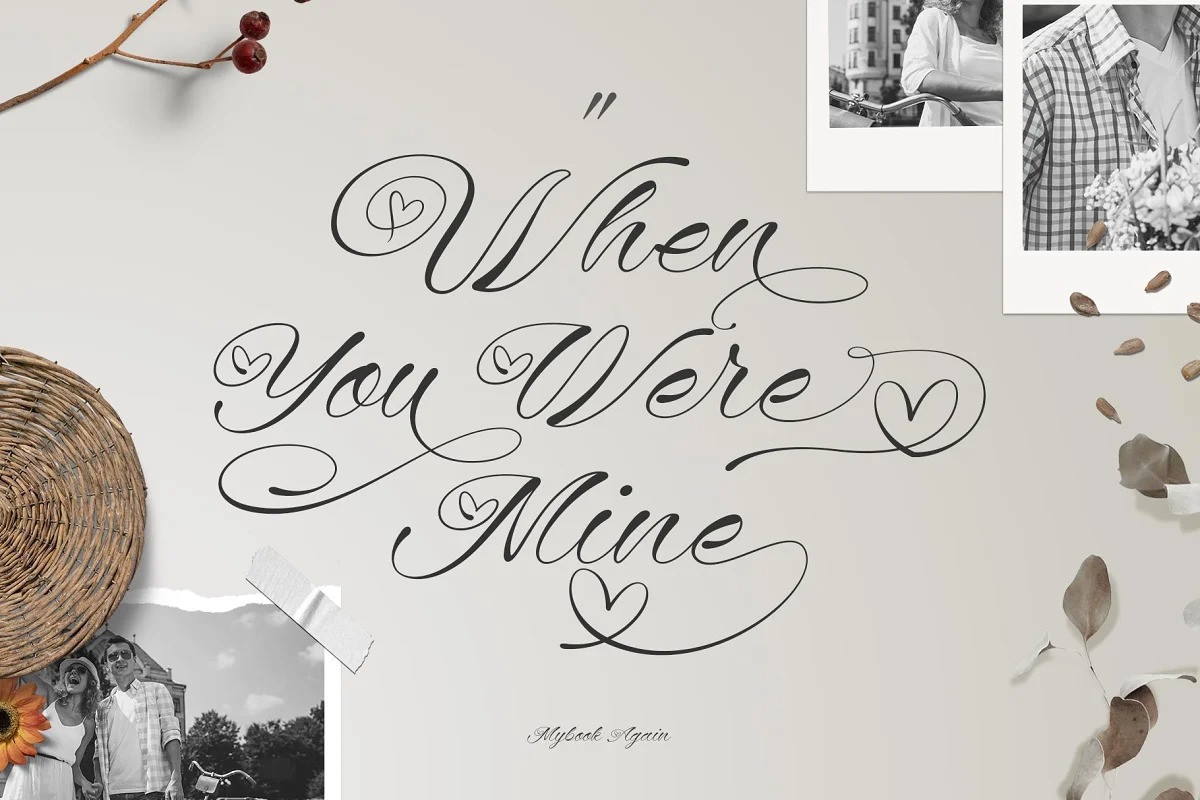 Mybook Again Font - Download Free Font