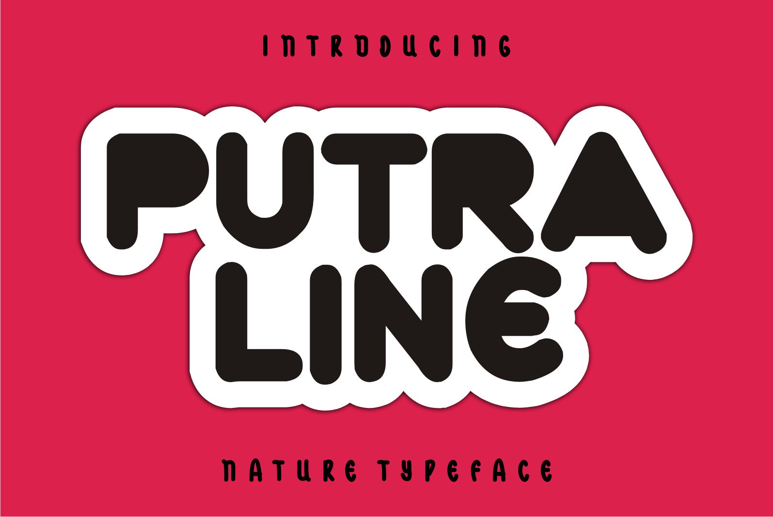 Putra Line Font - Download Free Font