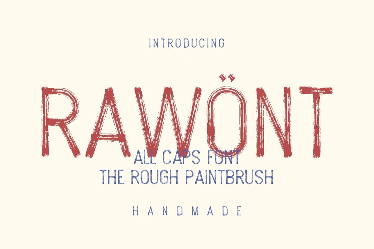RAWONT Font - Download Free Font