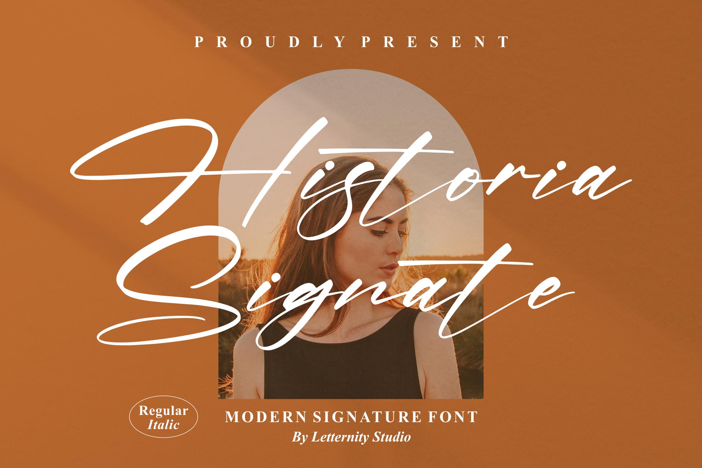 Historia Signate Font - Download Free Font