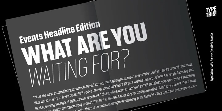 Headlines Font Family - Download Free Font