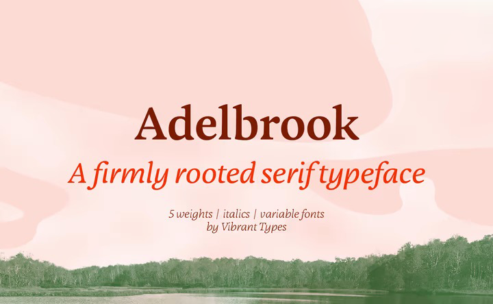 Adelbrook Font Family - Download Free Font