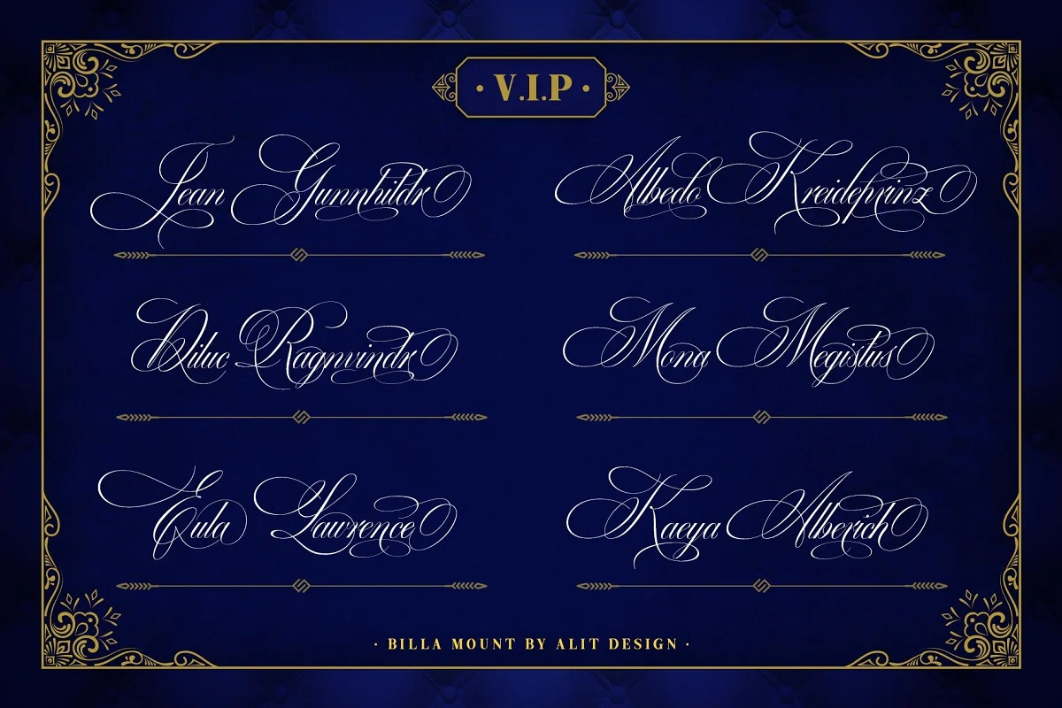 Billa Mount Font - Download Free Font