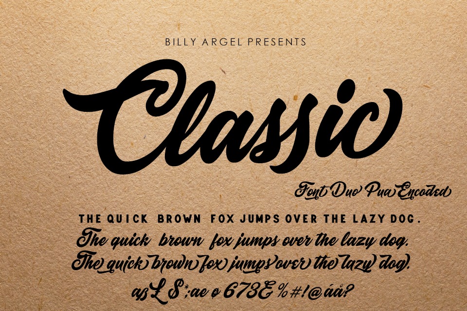 Cclassic Script Font - Download Free Font