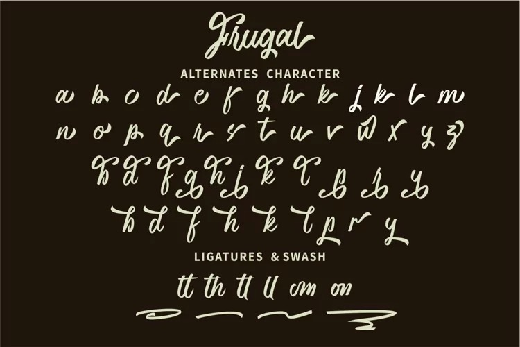 Frugal Font - Download Free Font