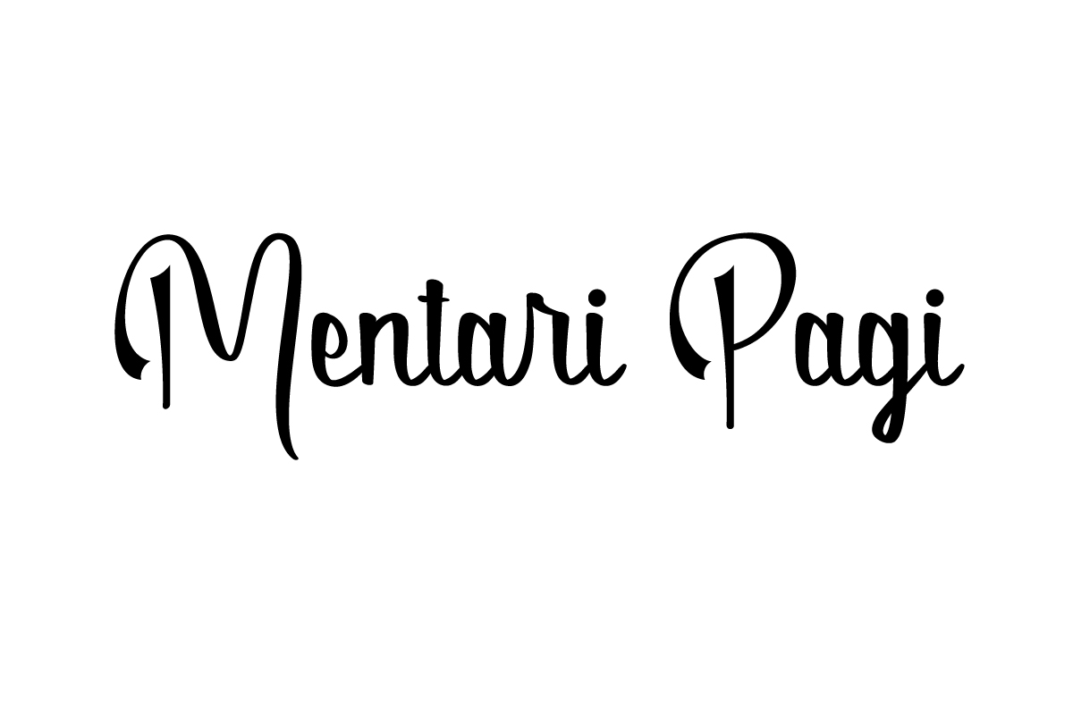 Mentari Pagi Font - Befonts