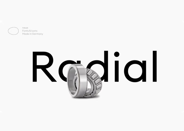 Neue Radial Font Family - Download Free Font