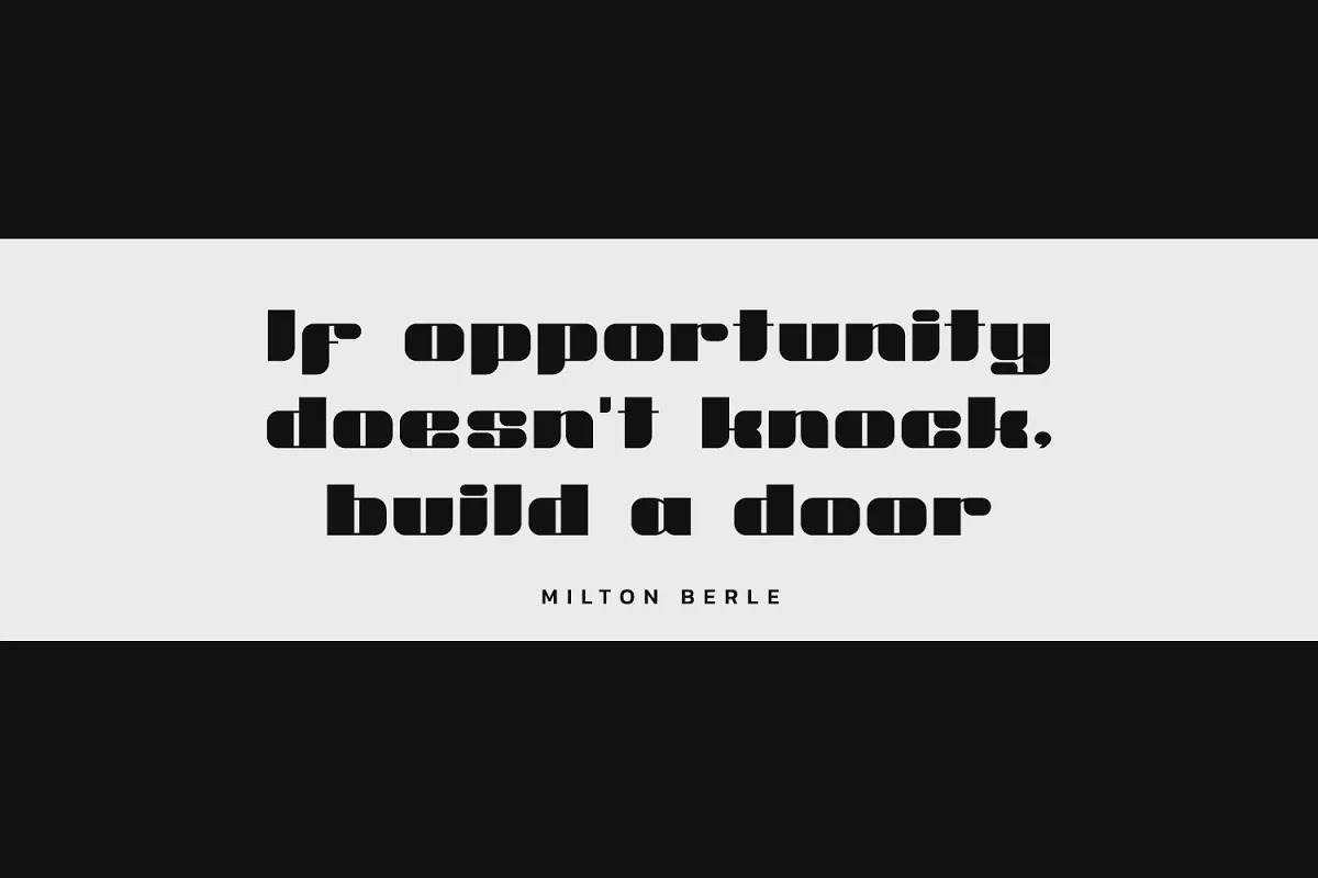 White Block Font - Download Free Font