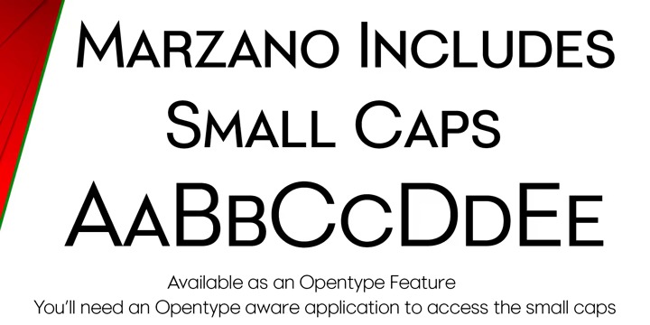 Marzano Font Family - Download Free Font