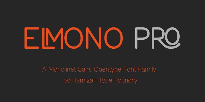 Elmono Pro Font - Download Free Font