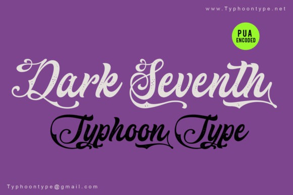 Dark Seventh Font - Download Free Font