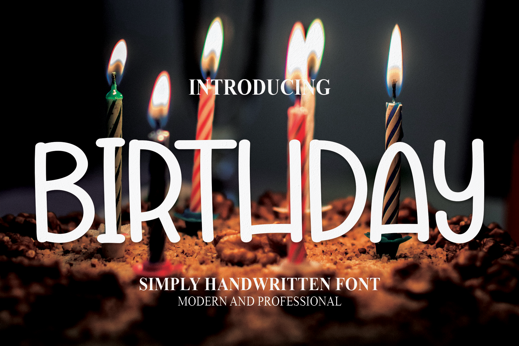 Birthday Display Typeface - Download Free Font
