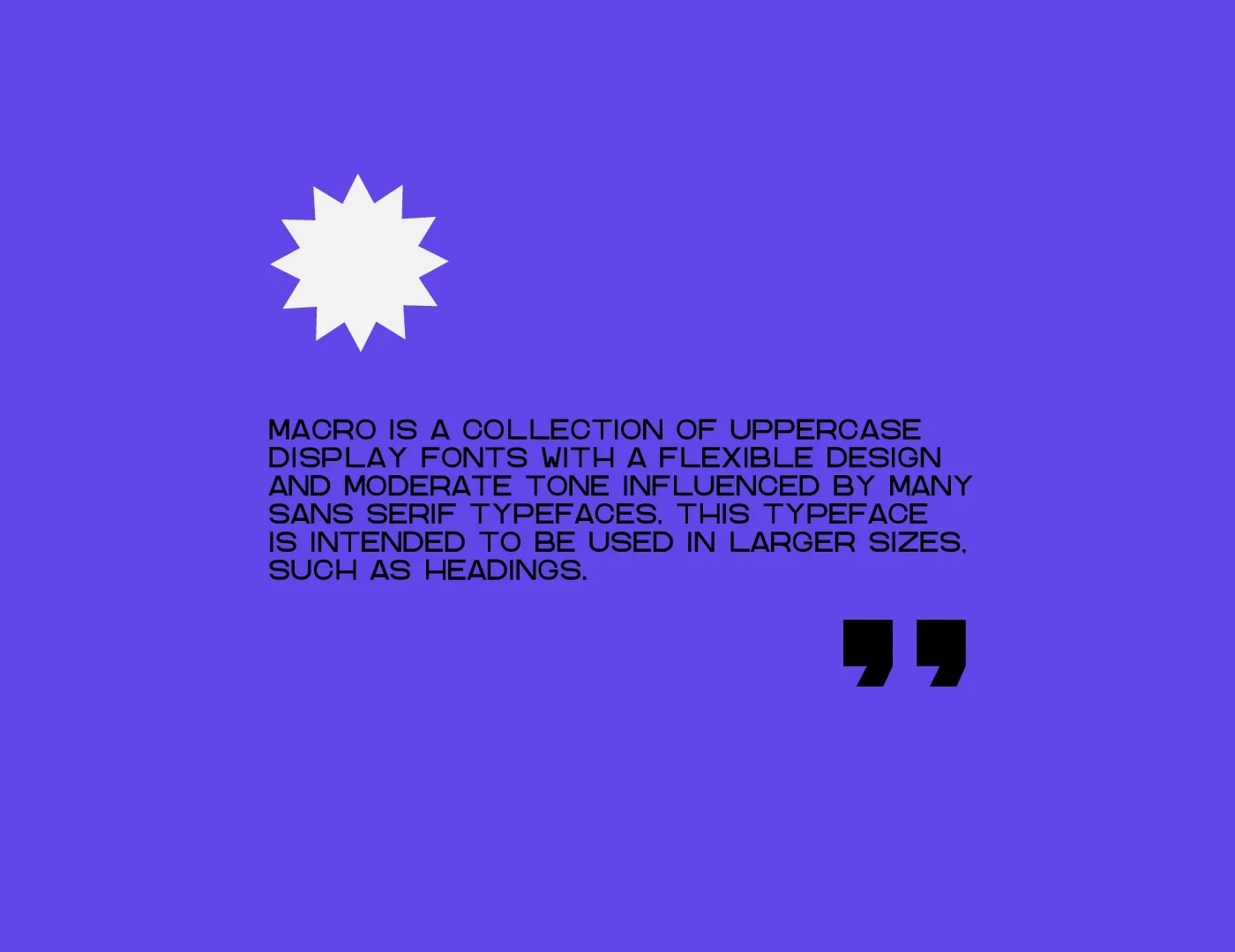 MACRO Font - Download Free Font