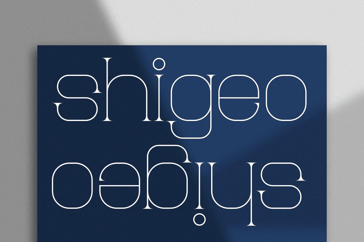 Shigeo Font - Download Free Font