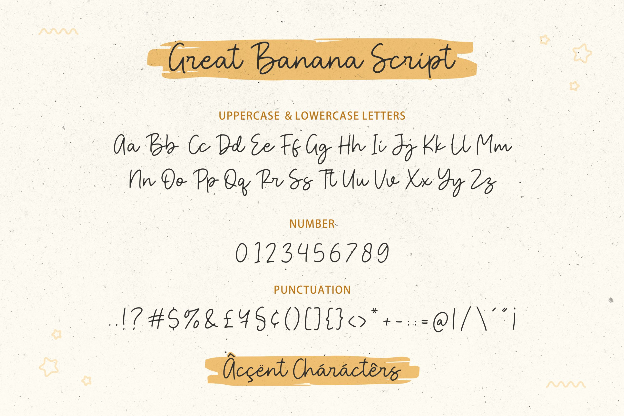 Great Banana Font Duo - Download Free Font