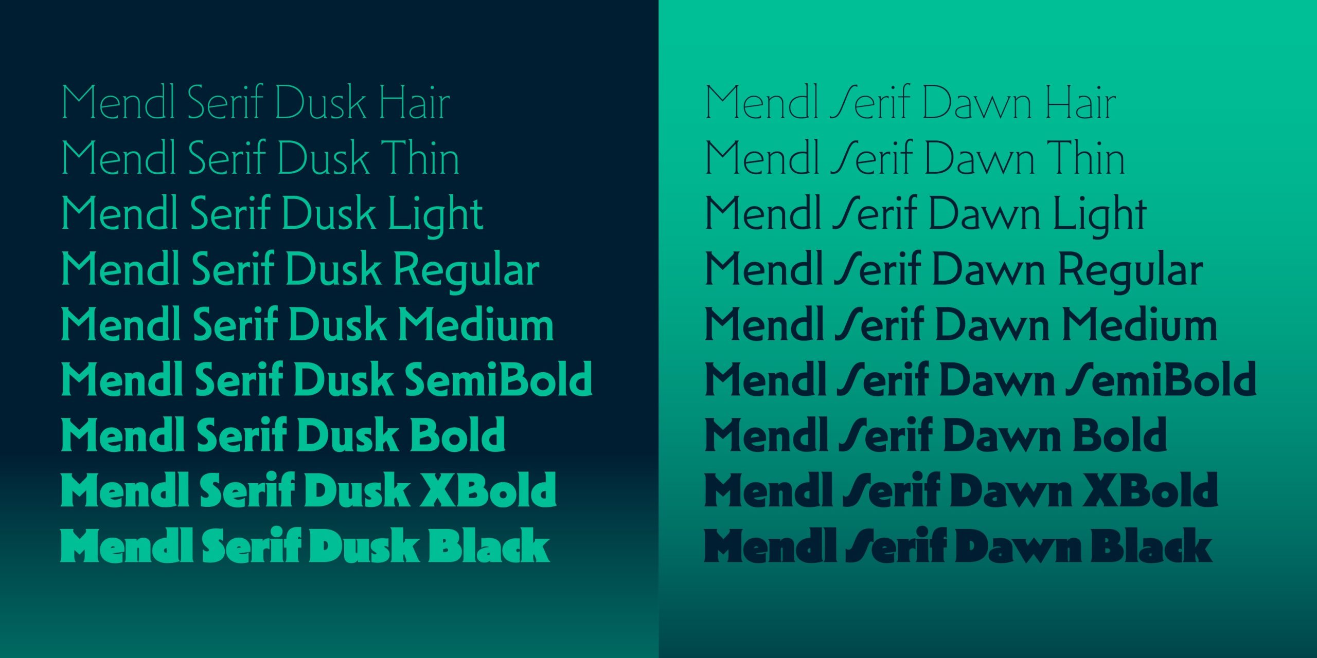 Mendl Serif Font Family - Download Free Font