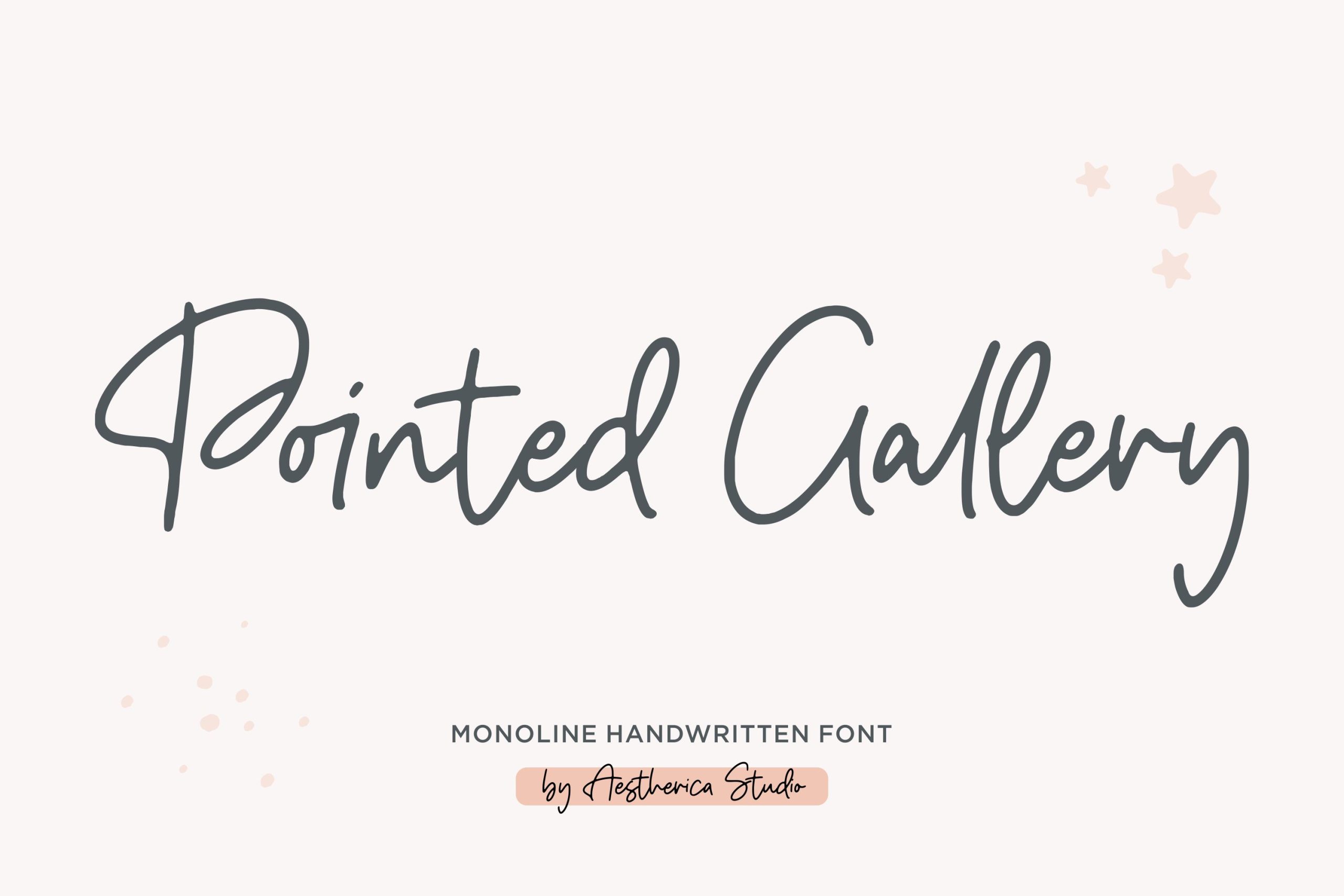 Pointed Gallery Font - Download Free Font