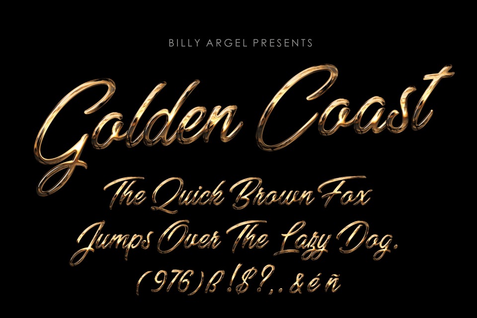 Golden Coast Font - Download Free Font