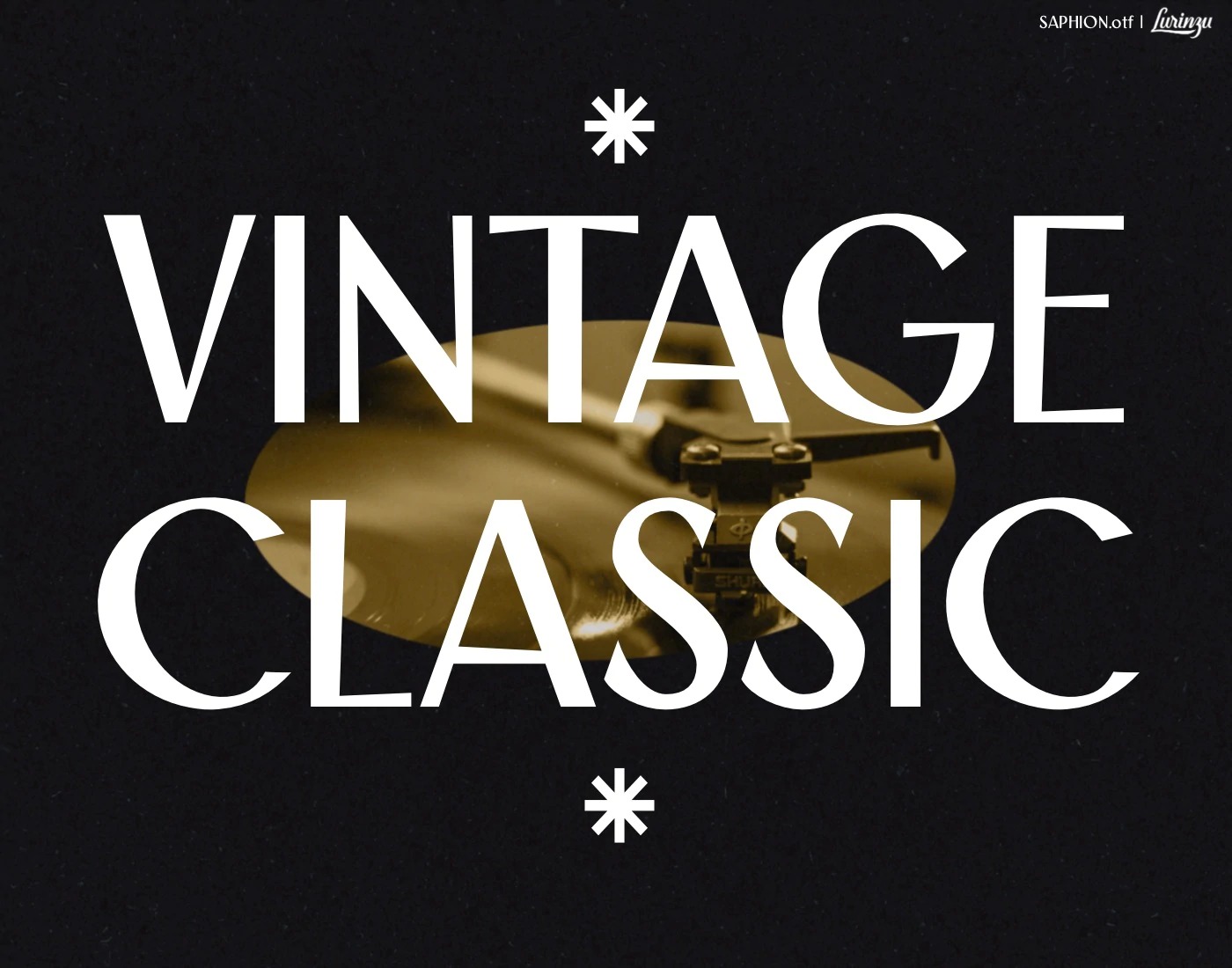 Saphion Font - Download Free Font